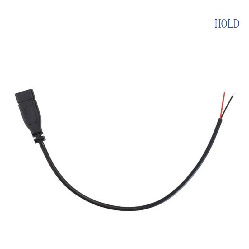 ACE USB C to 2 Pin Bare Wire Open End Wire Type C Female Pigtail Power ...