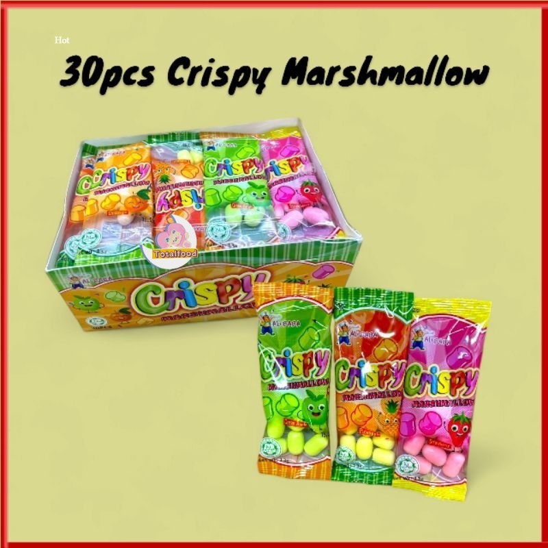 30pcs Ali Crispy Marshmallow fruits flavor (halal) | Shopee Malaysia