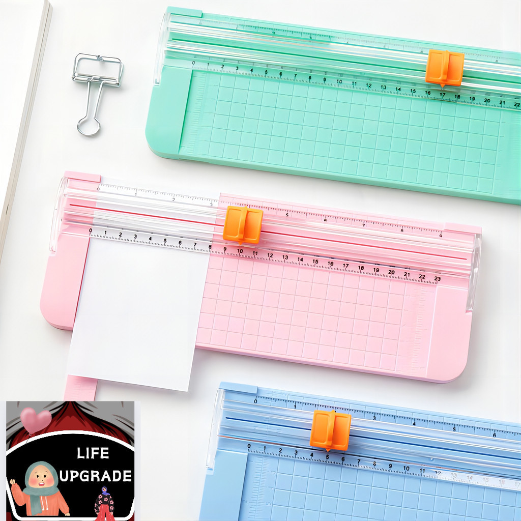 TQMkidToys Paper Cutter WJ103 A4 Paper Cutter Two-Way Sliding Small ...