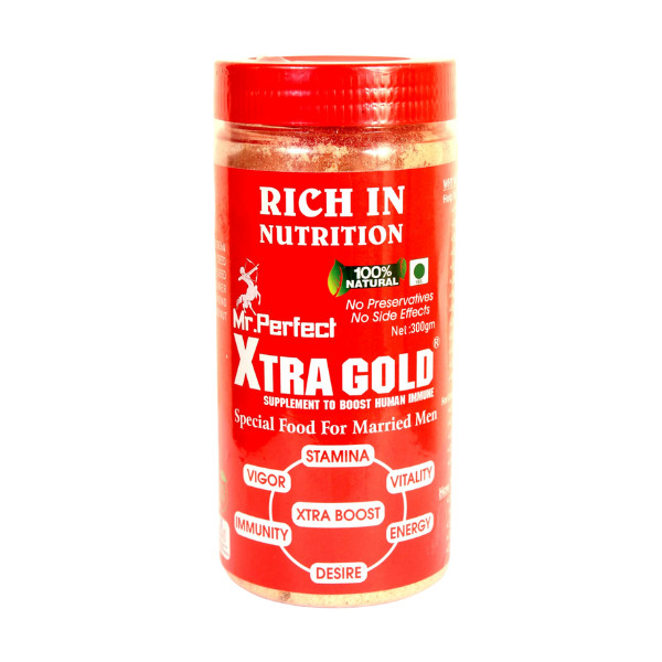 Mr. Perfect Xtra Gold, Natural Power For Men 300g WHO Certified ...