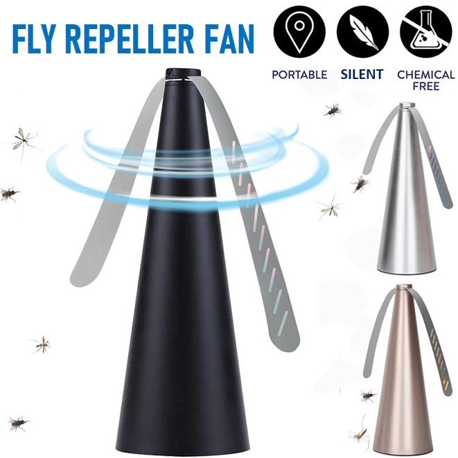 Fly Repellent Fan Leaf Mosquito Repellent Table Food Protector ...