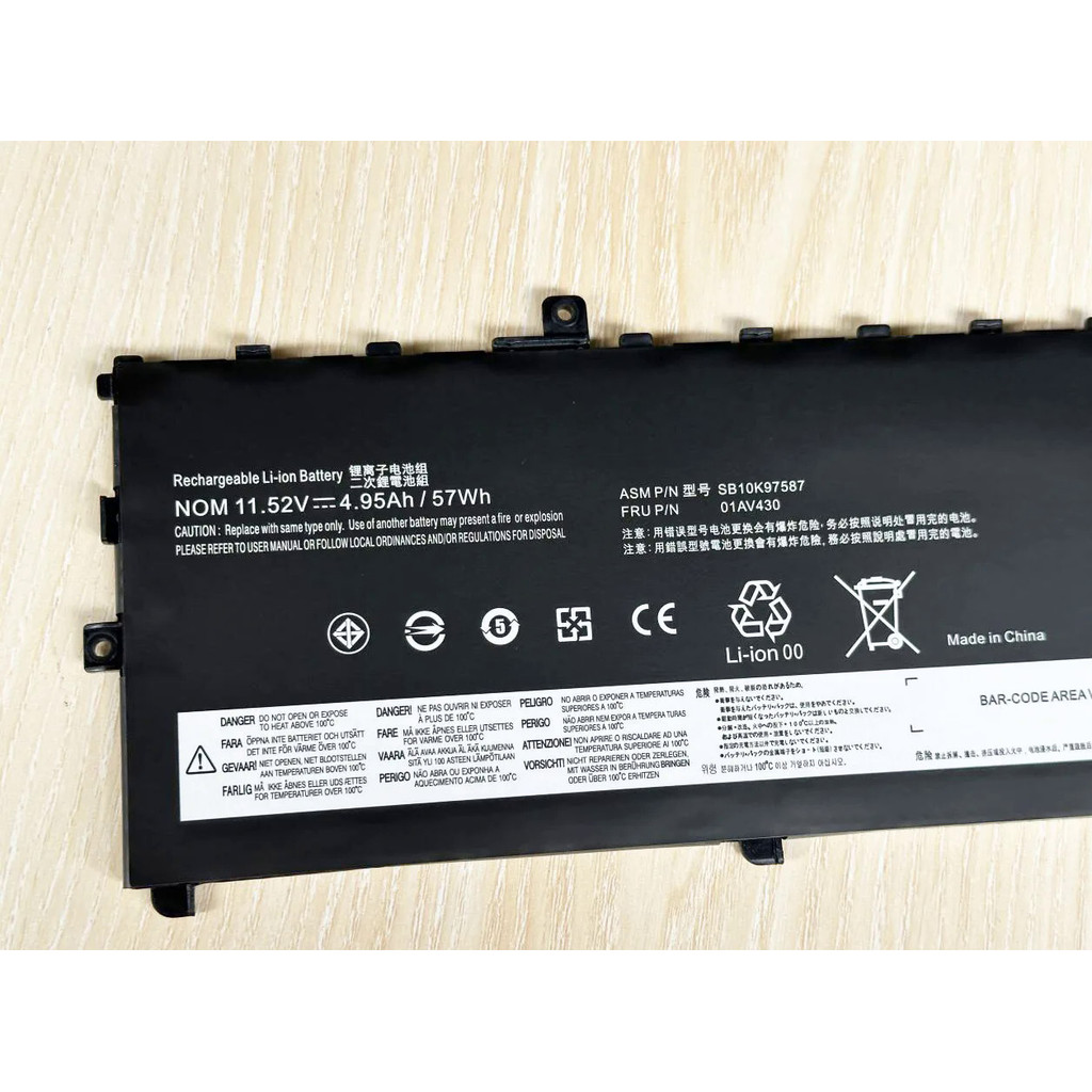 preorder 01AV494 01AV430 Battery FOR Lenovo Thinkpad X1 Carbon 5th 2017 ...