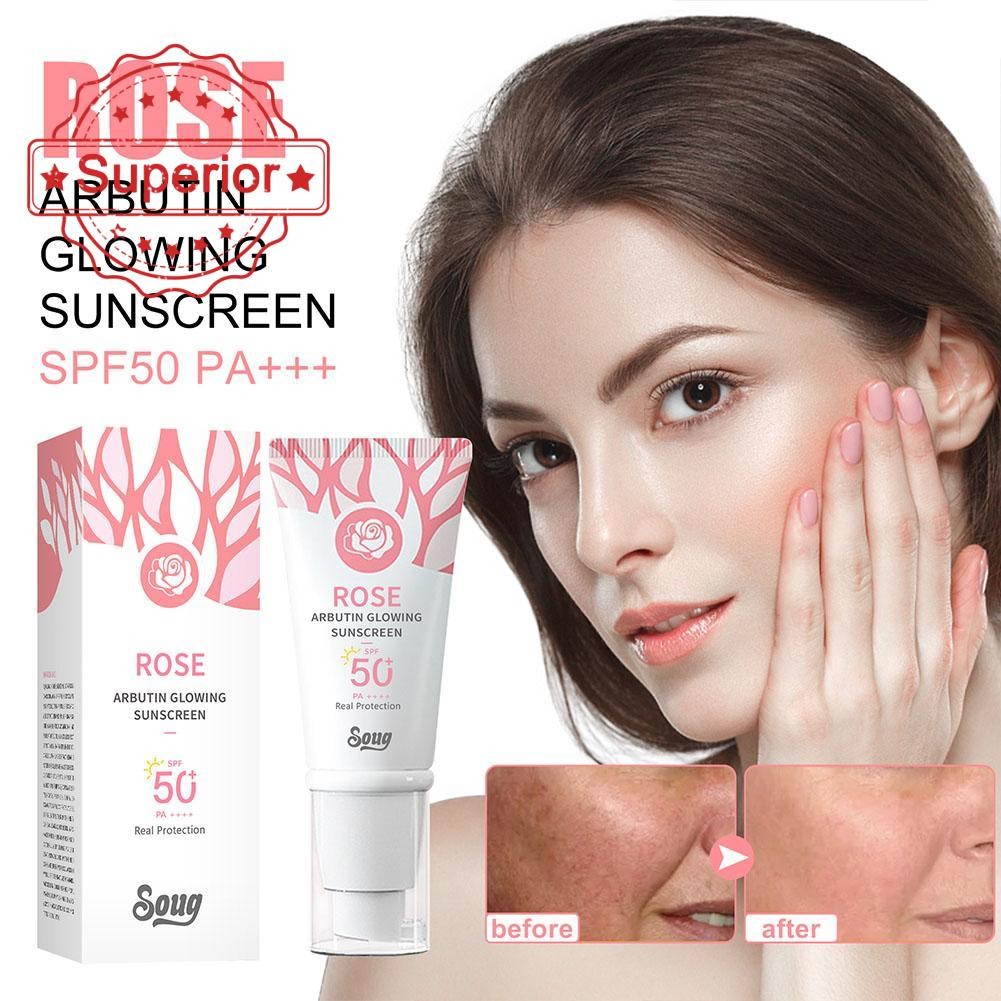 Soug Spf50+ Pa++++ Arbutin Luminous Sunscreen Soothing Inhibit ...