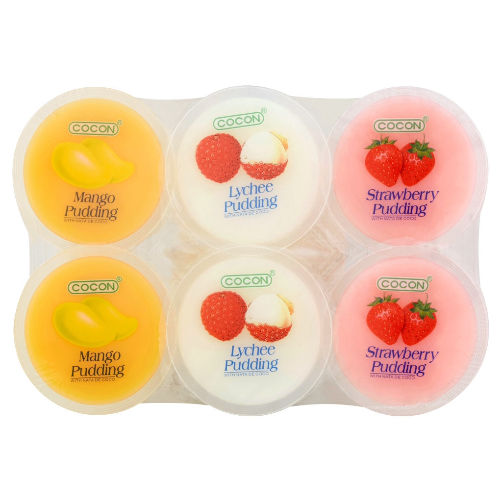 Cocon Nata Decoco Pudding Assorted Flavour (6 x 80g) | Shopee Malaysia