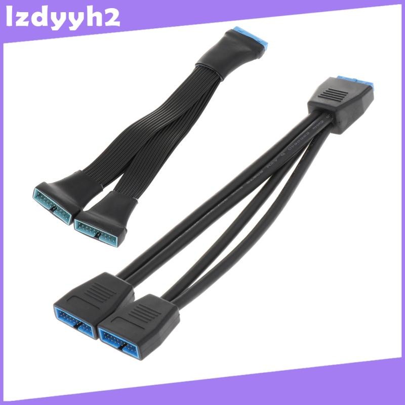 [LzdyyhacMY] 19 Pin USB Header USB3.0 Motherboard USB Splitter Internal ...