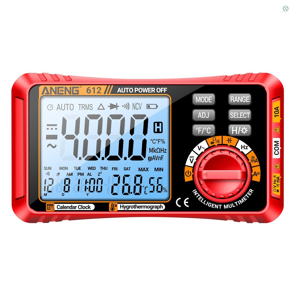 ANENG 612 Smart 3 in 1 Digital Multimeter Perpetual Calendar ...