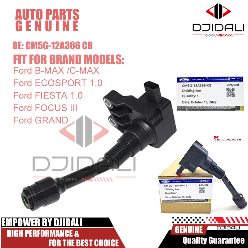 Ignition Coil Ford Fiesta Ecoboost FOCUS TRANSIT CM5G-12A366 CB/BA ...