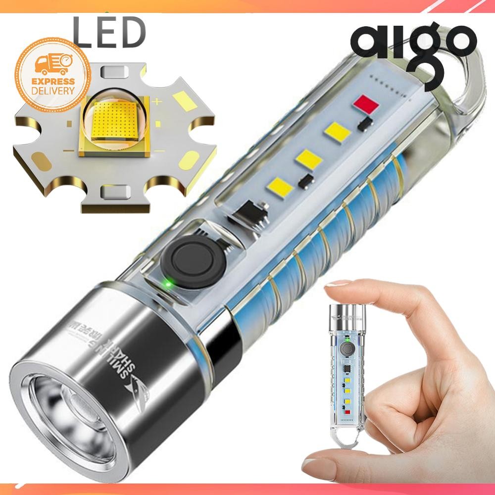 Led SMD Mini Flashlight-Rechargeable Luminous EDC Flashlight | Portable ...