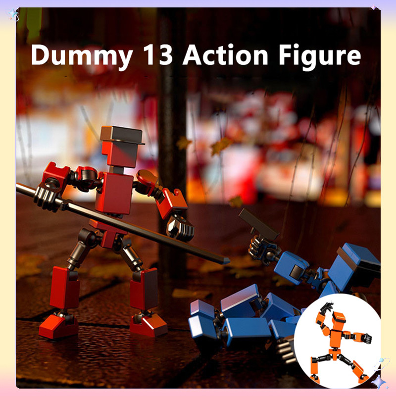 Dummy 3D Printing Action Figure Lucky Multi-Joint Movable Robot ...