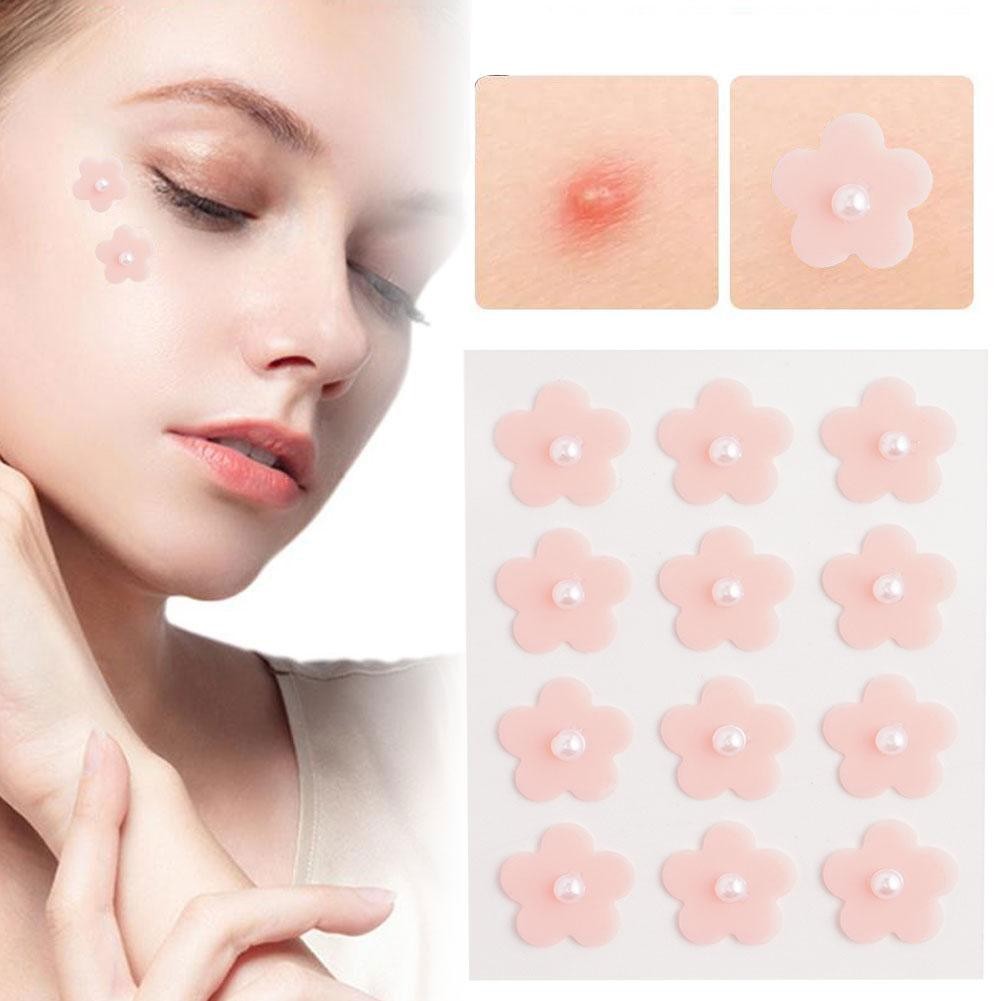 Diamond Flowers Hydrocolloid Acne Patch Special-Shaped Acne Patch Color ...
