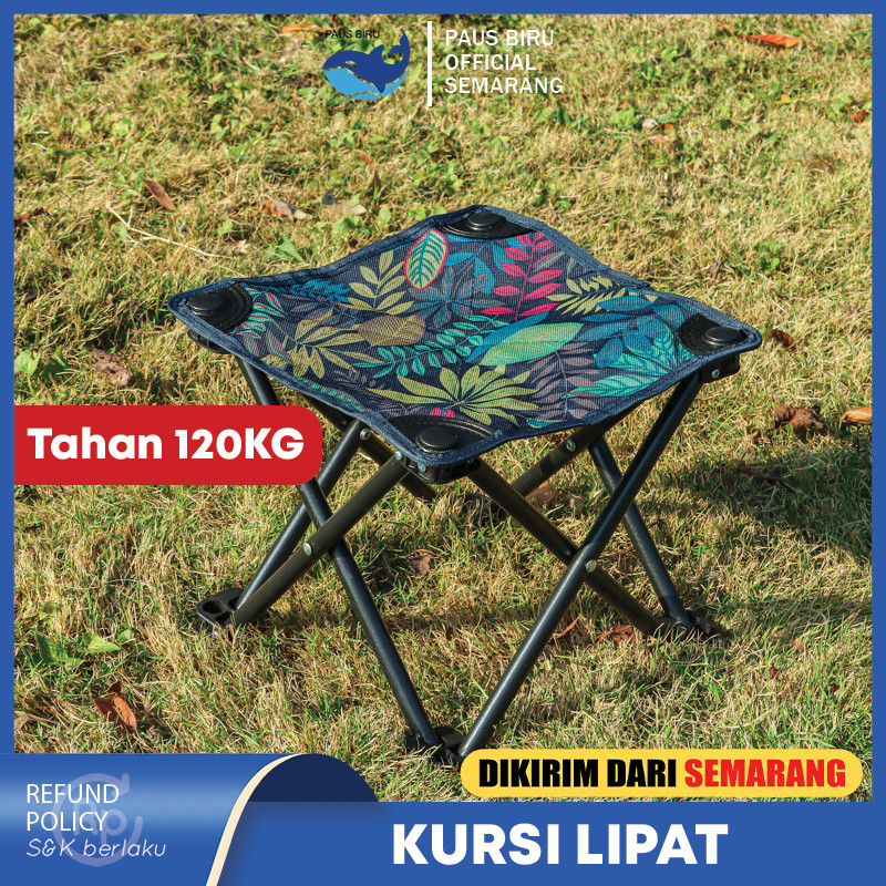 Multipurpose Outdoor Folding Chair Holds 120KG Portable Folding Stool ...