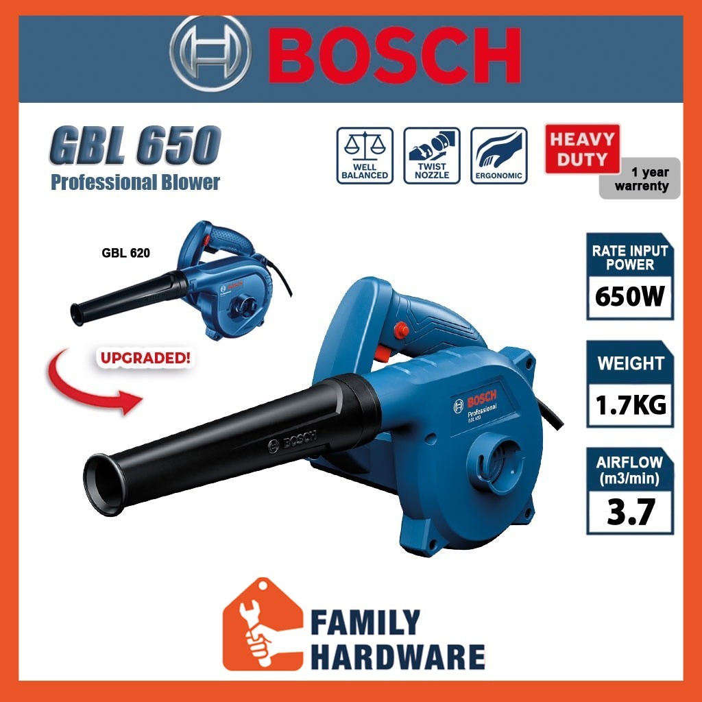 BOSCH GBL650 GBL620 Professional Blower With Nozzle Penghembus Udara ...