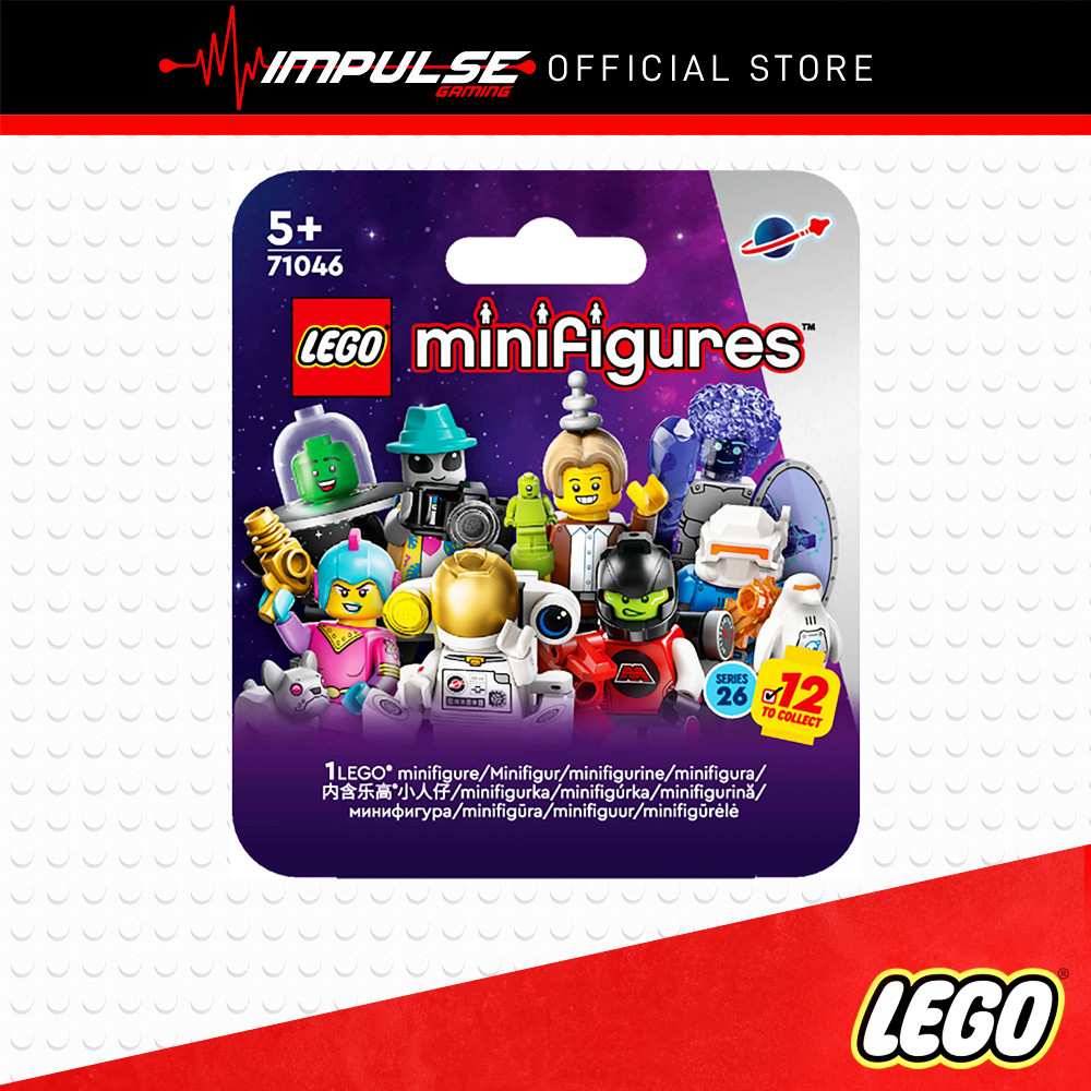 LEGO 71046 LEGO Minifigures Series 26 Space | Shopee Malaysia