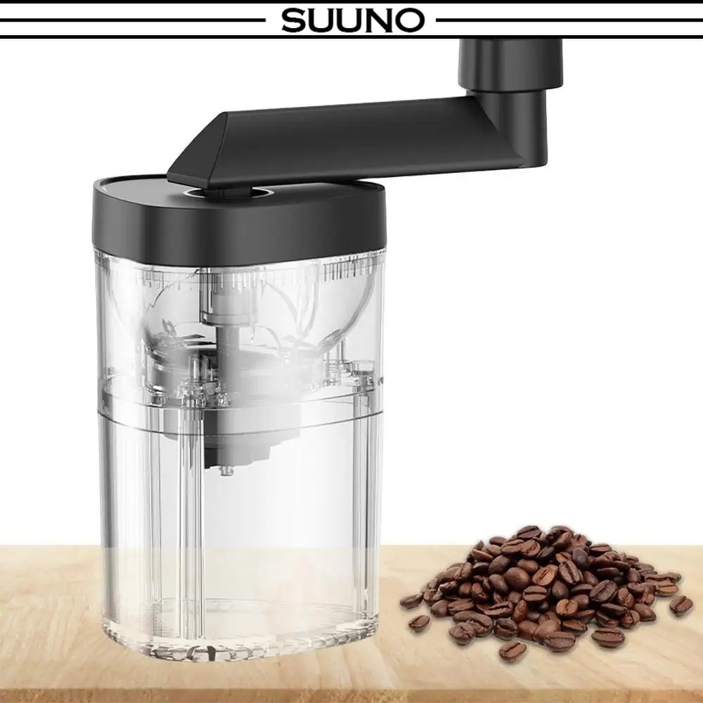 Portable Manual Coffee Grinder hand Coffee Mill Adjustable Hand Crank ...