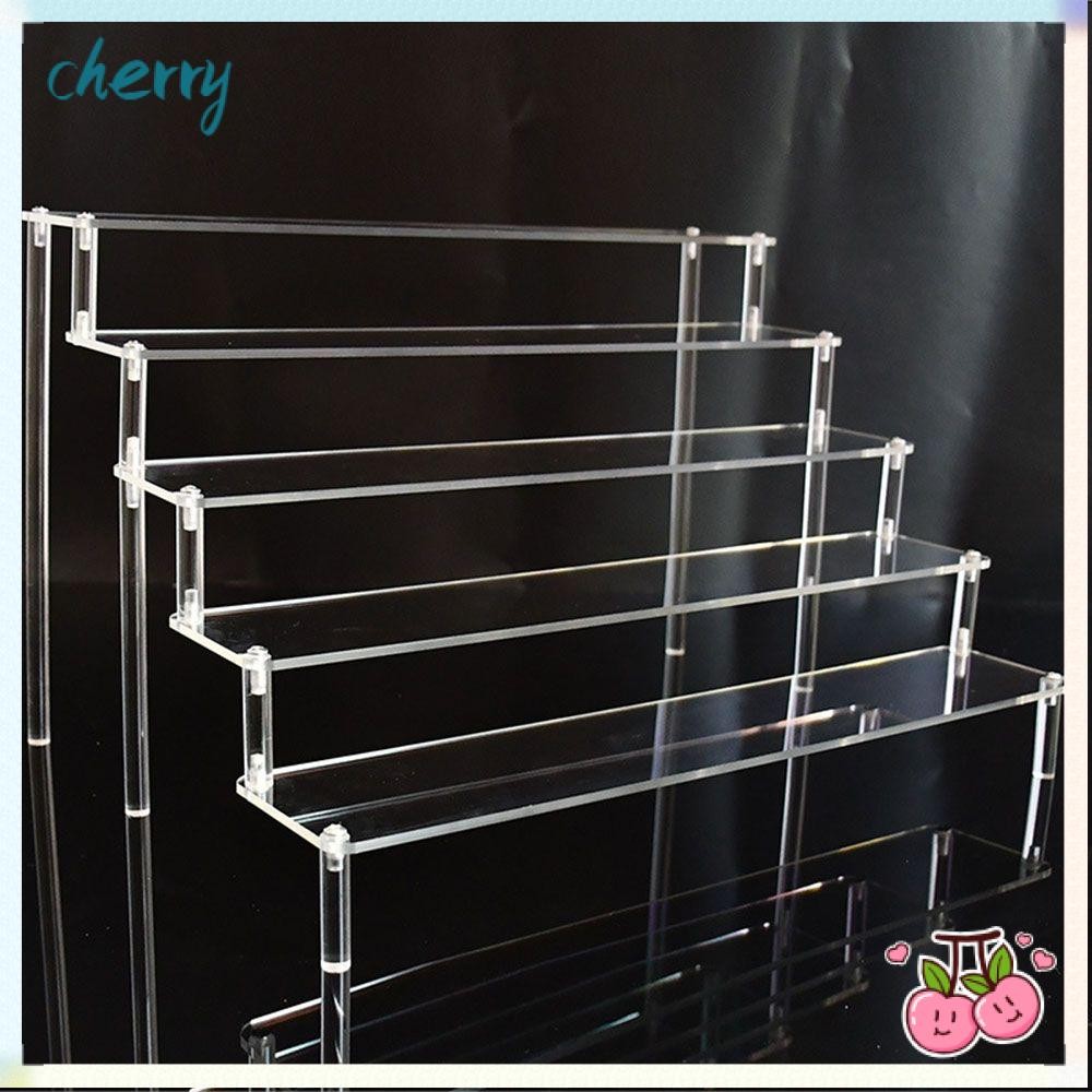 CHERRY Display Stand Tools Acrylic Display Shelf Home Storage Makeup ...