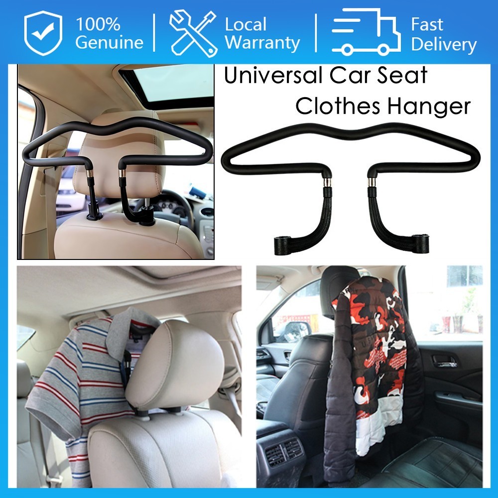 Universal Car Hanger Coat Clothes Back Seat Headrest Hangers Cloth ...
