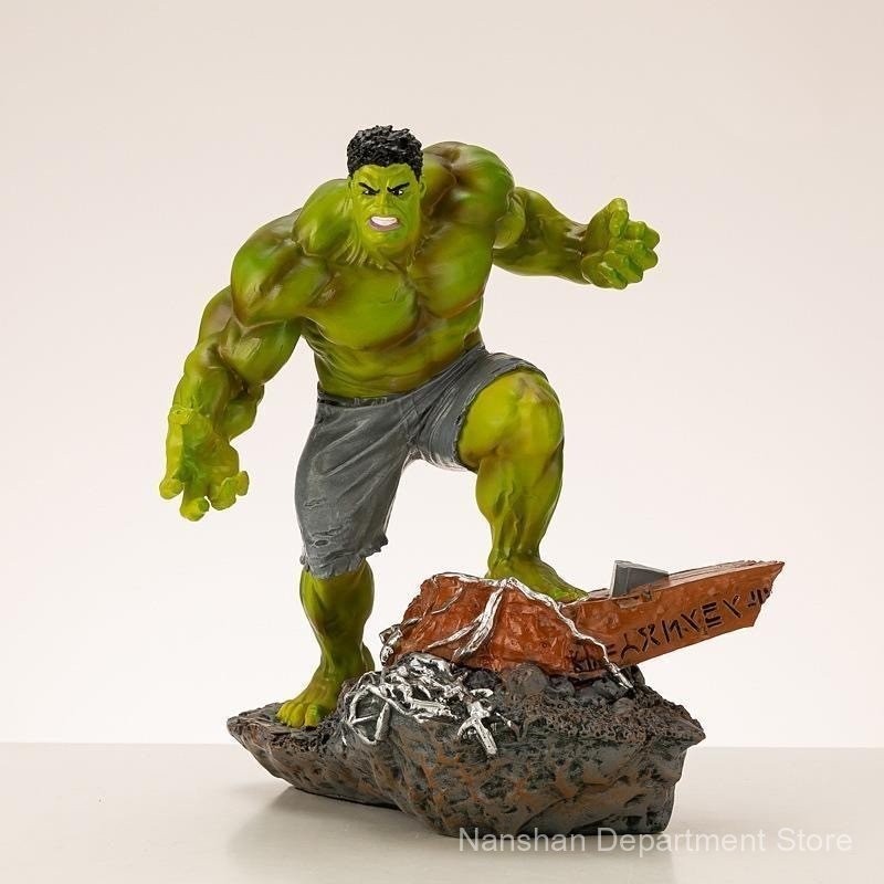 Marvel Avengers the Hulk Cool Table Decorations Handsome Garage Kit ...