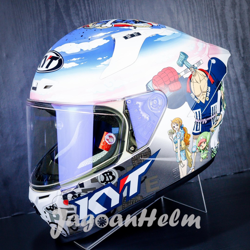 Kyt Helmet STRIKER ONE PIECE WANO SE 01 | White | Single VISOR | Shopee ...