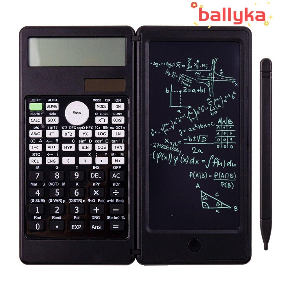 BALLYKA Function Calculator, Standard 2-Line 12-Digital Scientific ...