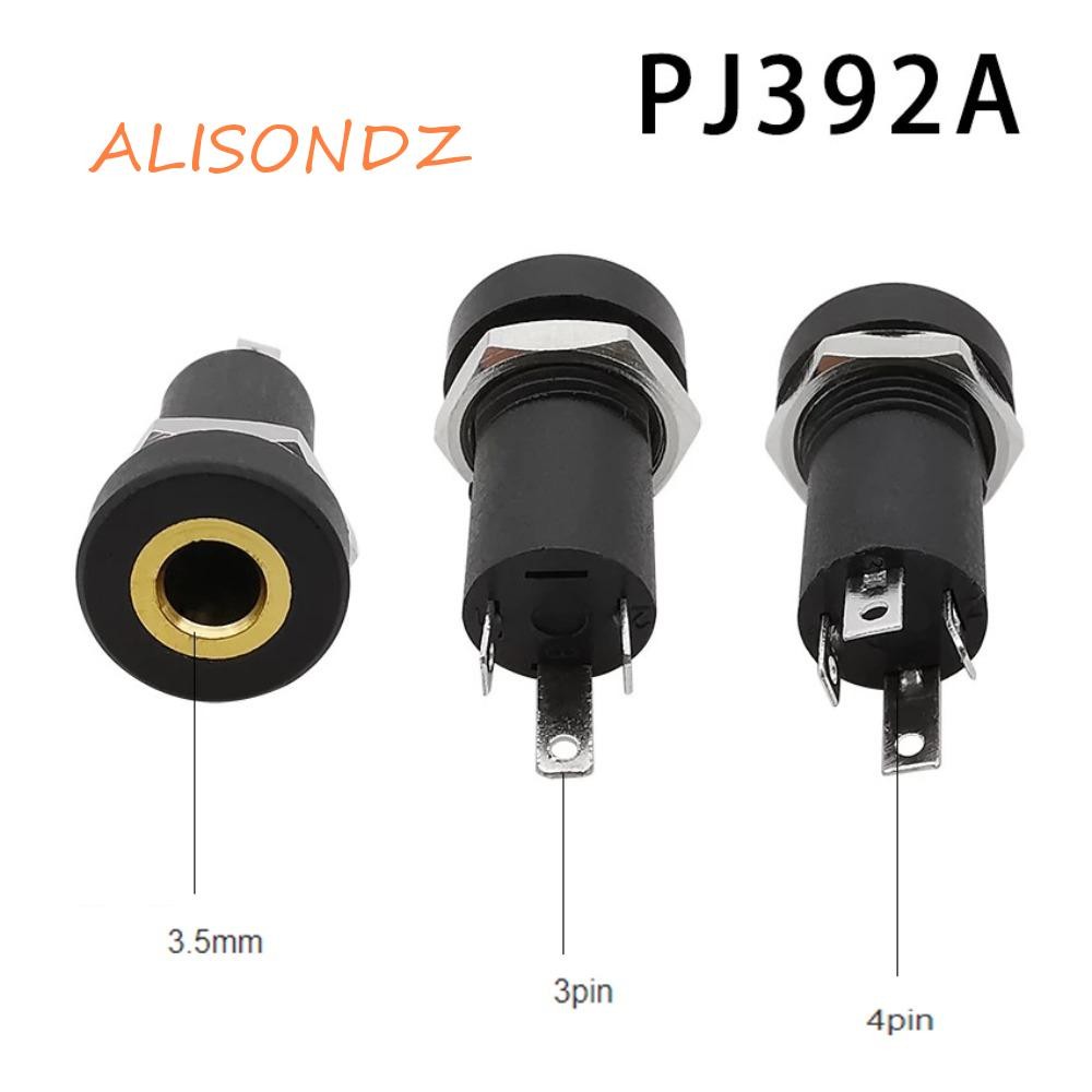 ALISONDZ Earphone Socket PJ392A Audio Products Accessory Threaded ...