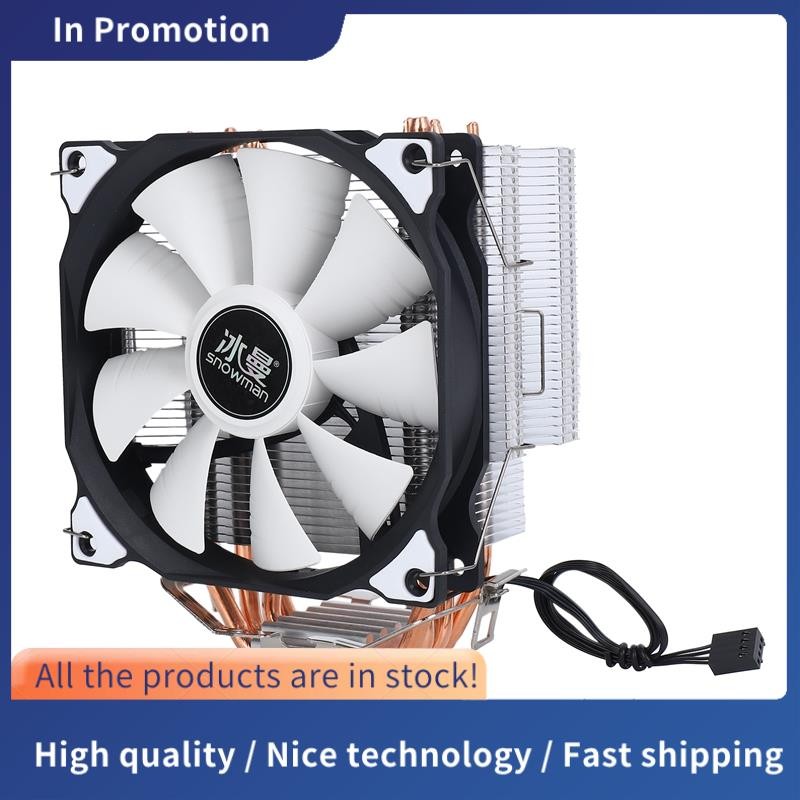 SNOWMAN CPU Cooler Master 5 Direct Contact Heatpipes freeze Tower ...