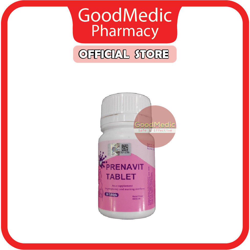 Sunward Prenavit Tablet 30's (Vitamin Untuk Ibu Mengandung / Menyusukan ...