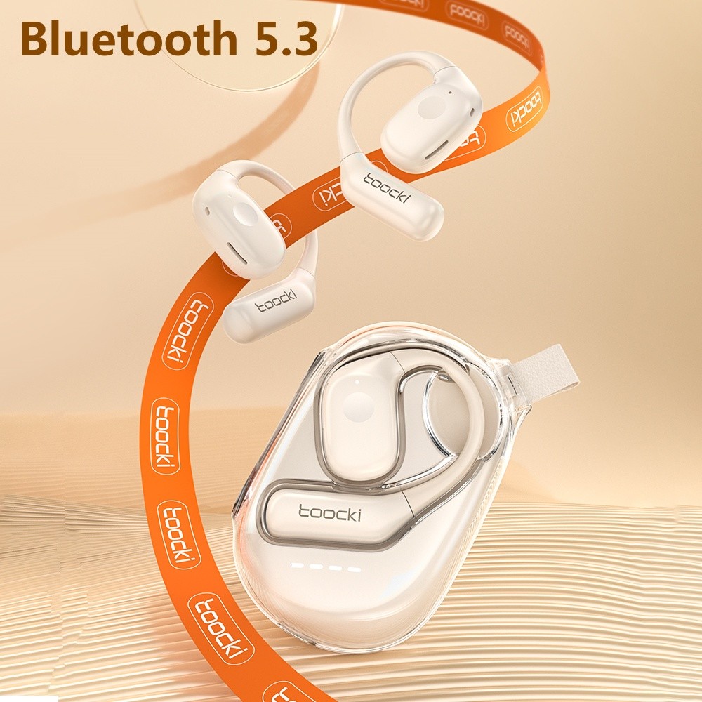 TWS Wireless Earphones Bluetooth 5.3 Noise Canceling Ear-hook ...