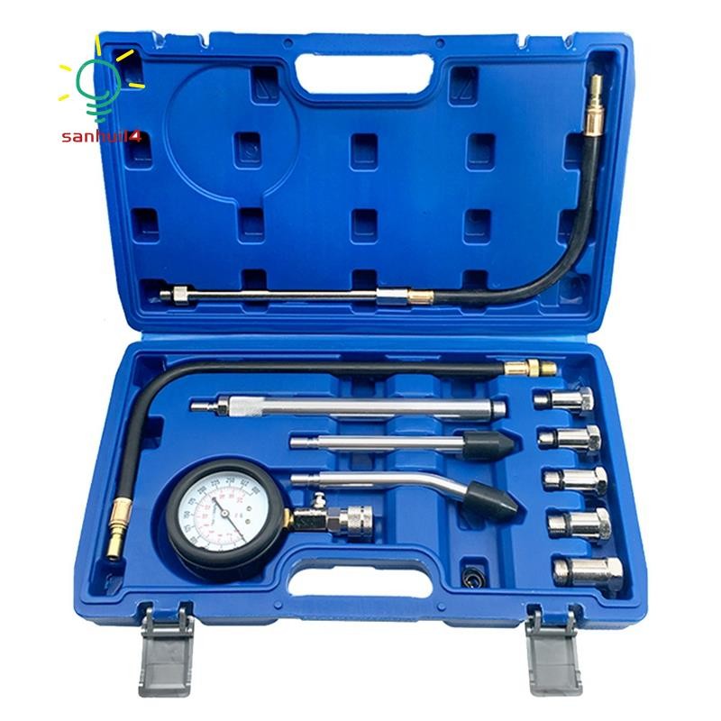 👑Automobile Compression Test Tool Engine Cylinder Leakage Compression ...