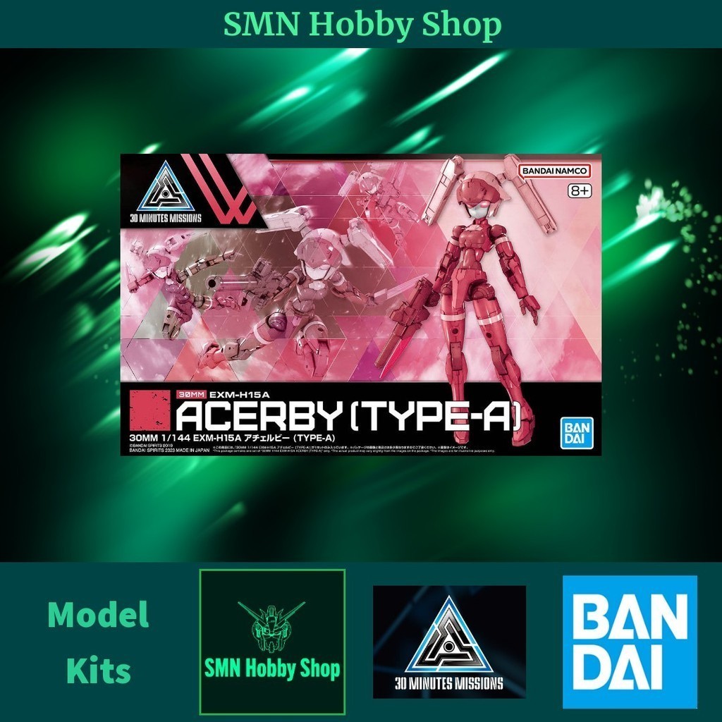 30MM 1/144 EXM-H15A Acerby Type-A Toys Plastic Model Kit [30MM 30 ...