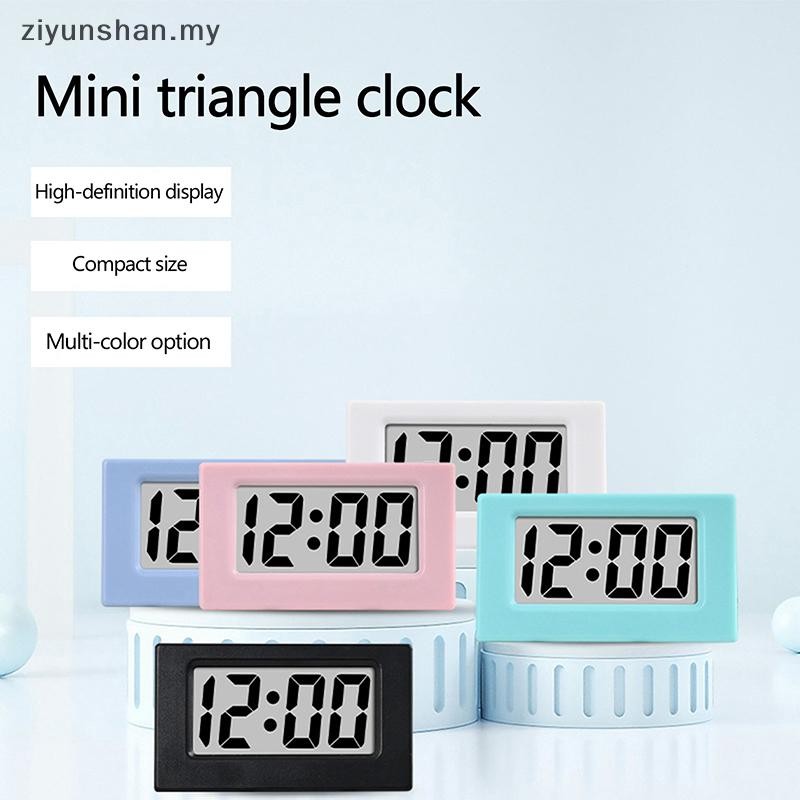 ziyunshan Mini Car Dashboard Digital Clock Portable Cute Electronic ...