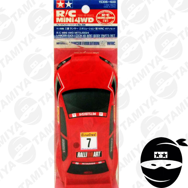 Tamiya mini 4wd 15306 RC Series Mitsubishi Lancer Evolution VII WRC ...