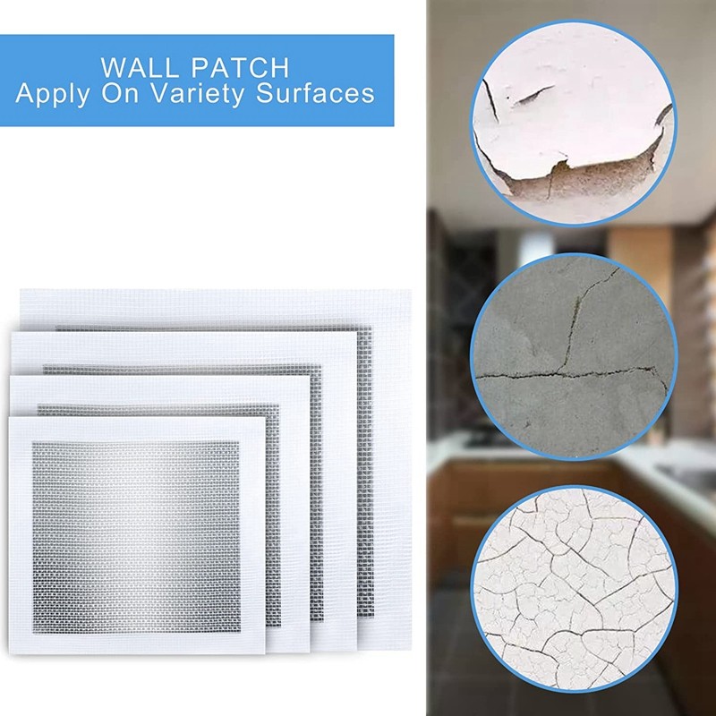 Drywall Repair Kit 16 Piece Aluminum Drywall Patch Repair Kit Wall ...