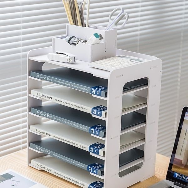 A4 Rack A3 Rack Paper Tray Document Rack Desktop Paper A4 Organizer ...