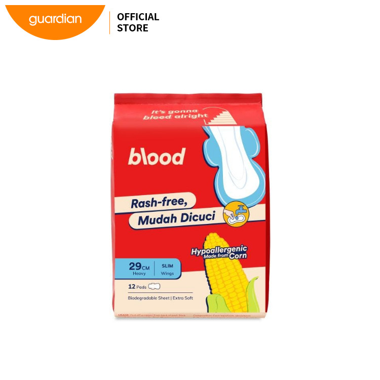 Blood Corn Pad 29Cm Mudah Dicuci Wing 12S | Shopee Malaysia