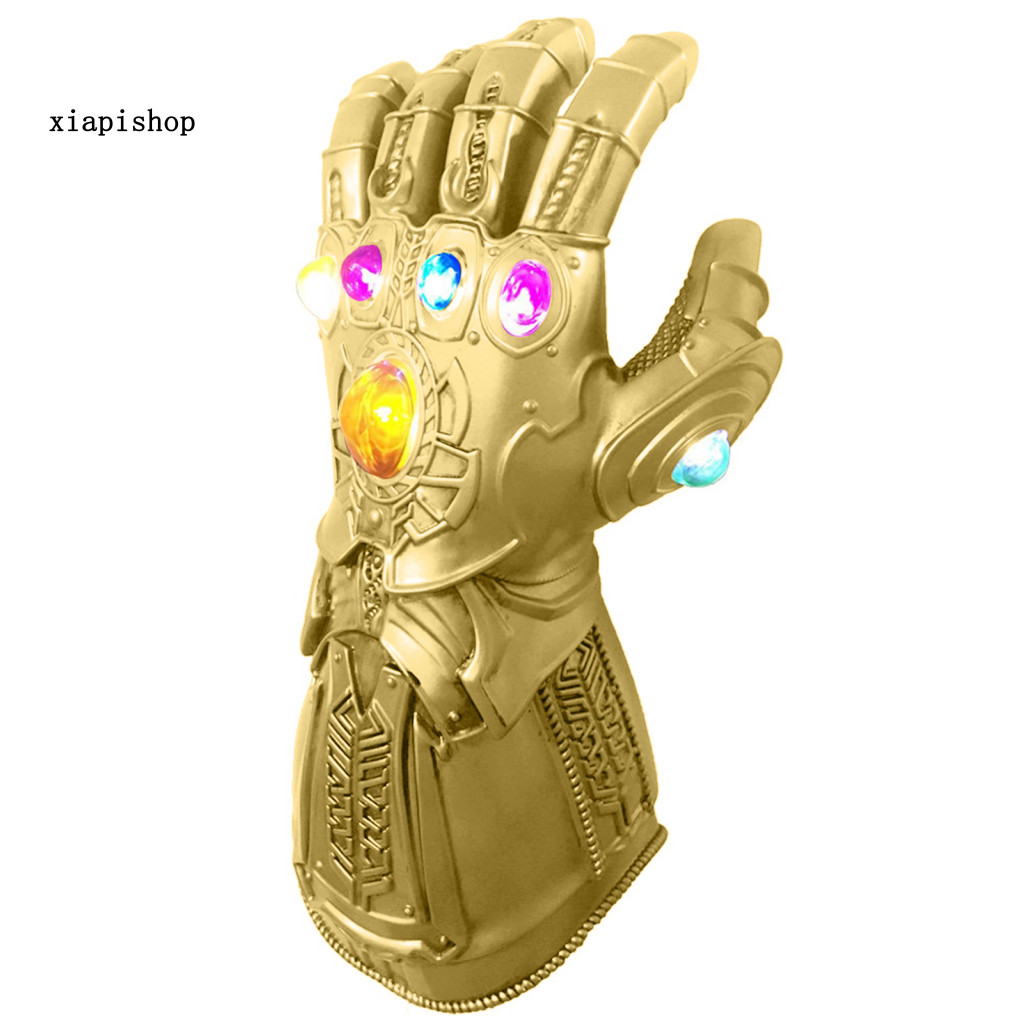 XPS Thanos Infinity Gauntlet LED Gloves Light Up Adult Party Cosplay ...