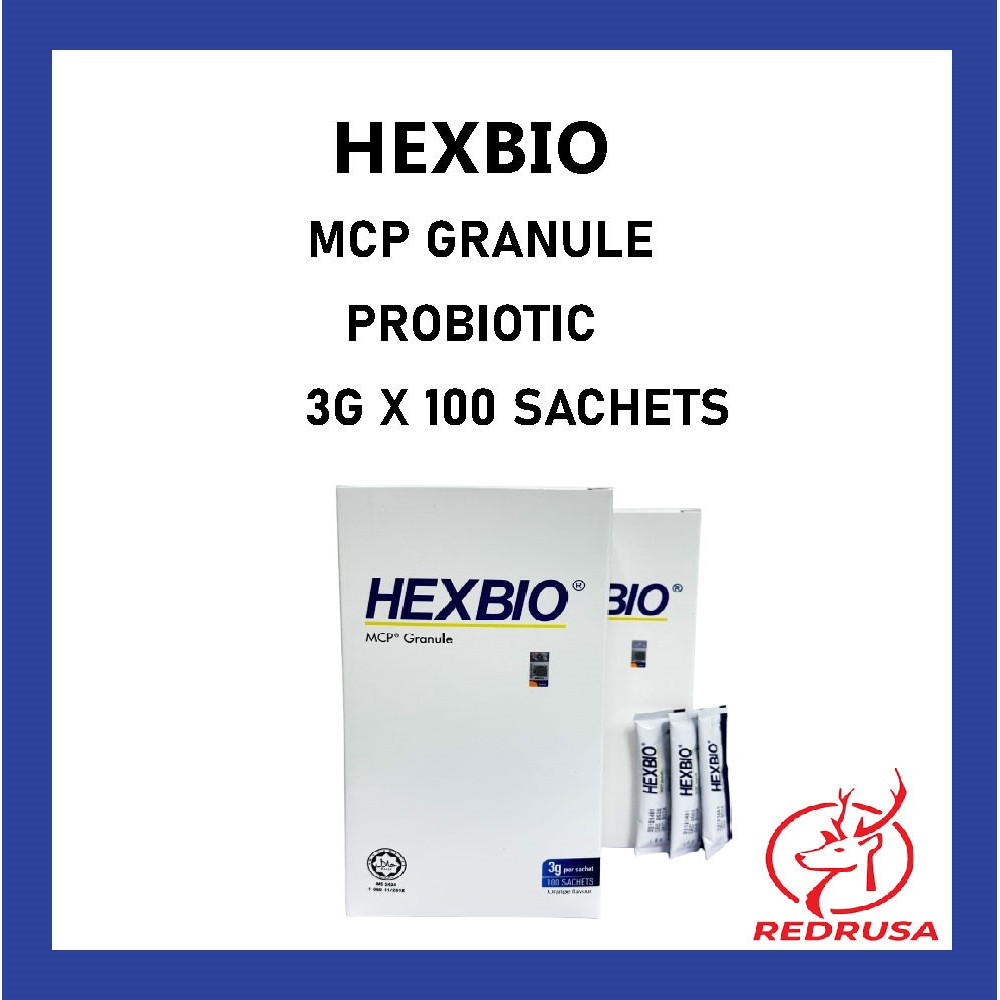 Hexbio MCP Granule probiotic sachets 3Gx100 | Shopee Malaysia