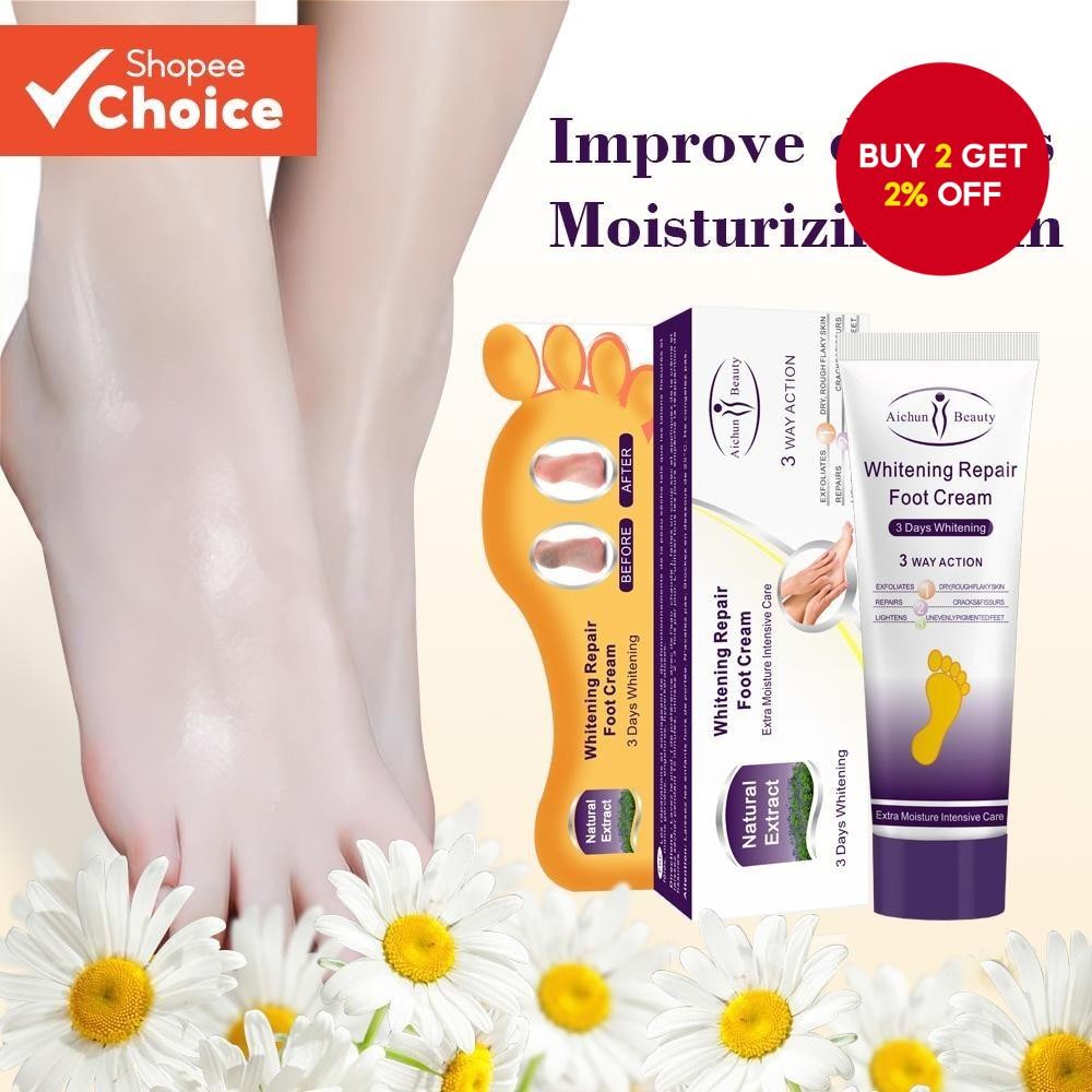 Foot Care Cream, Softens and Nourishes Feet, Prevents Chapping, 100g ...