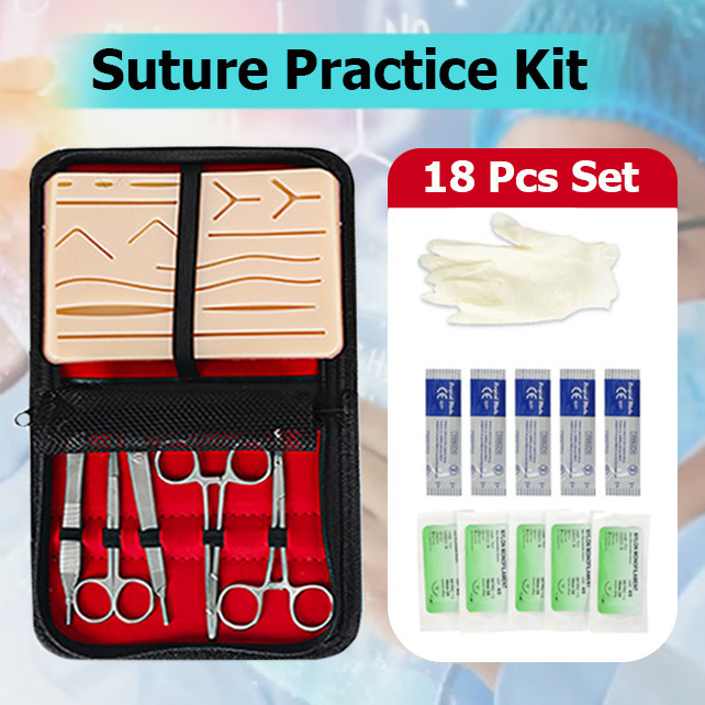 Suture Practice Kit Suturing Practice Kit Surgery&Surgical Kit Training ...
