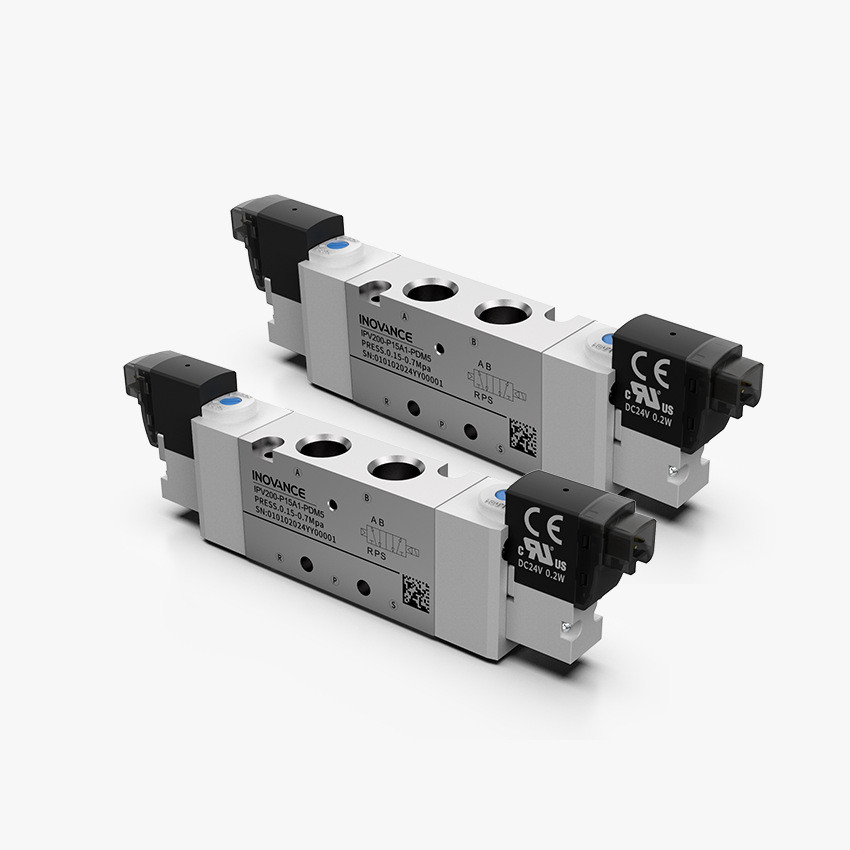 INOVANCE Inovance IPV200 Pilot Injap Solenoid Lima Hala Injap Solenoid ...