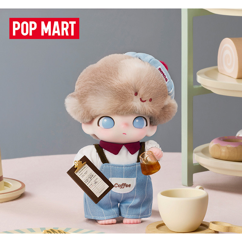 POPMART DIMOO Crush on Coffee Series-Vinyl Plush Blister Pack New ...