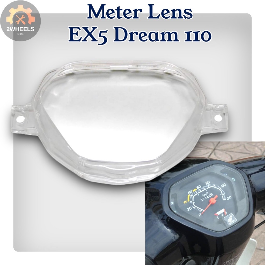 METER LENS METER COVER HONDA EX5 DREAM 110/EX5/EX5110 (CLEAR) | Shopee ...
