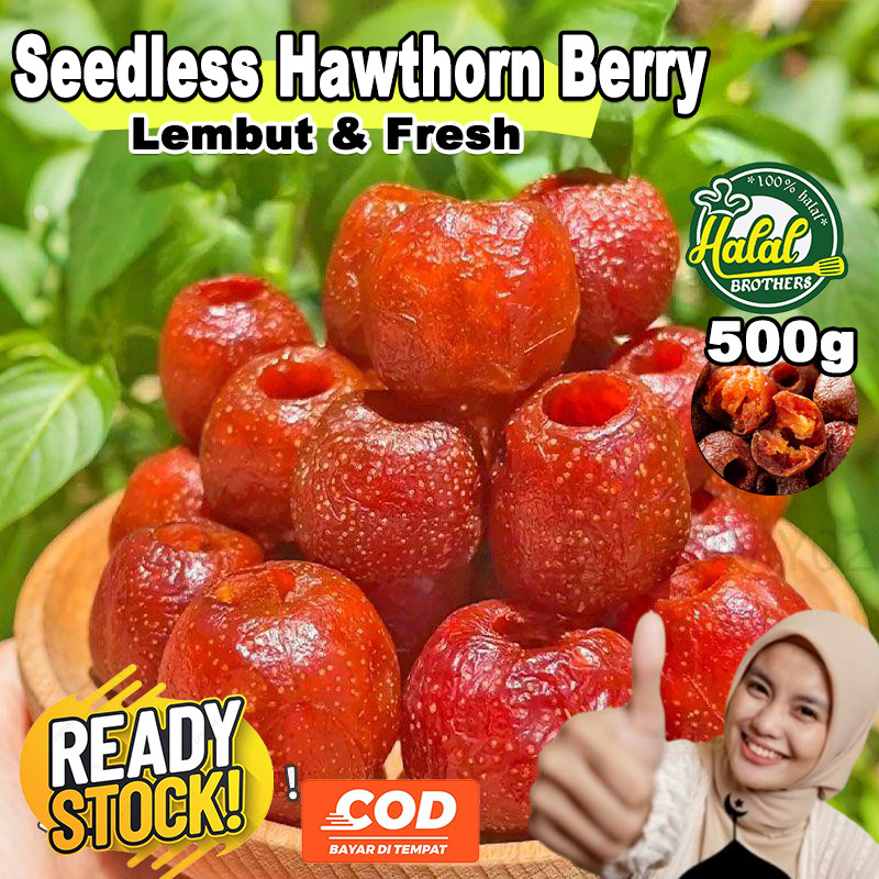 Large hollow hawthorn balls, seedless dried hawthorn candied fruit ...