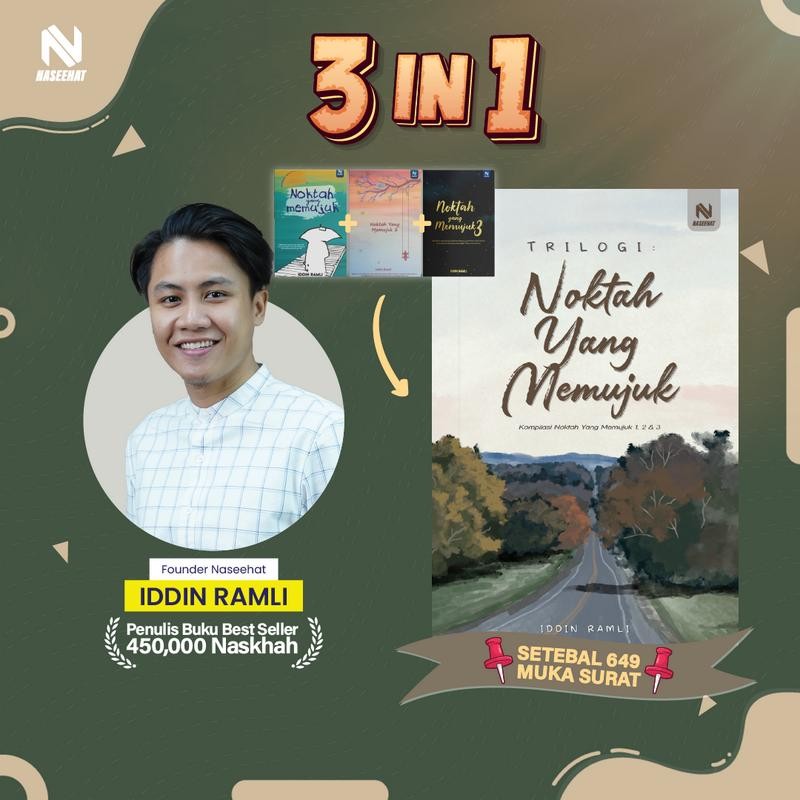 Trilogi: Noktah Yang Memujuk by Iddin Ramli | Shopee Malaysia