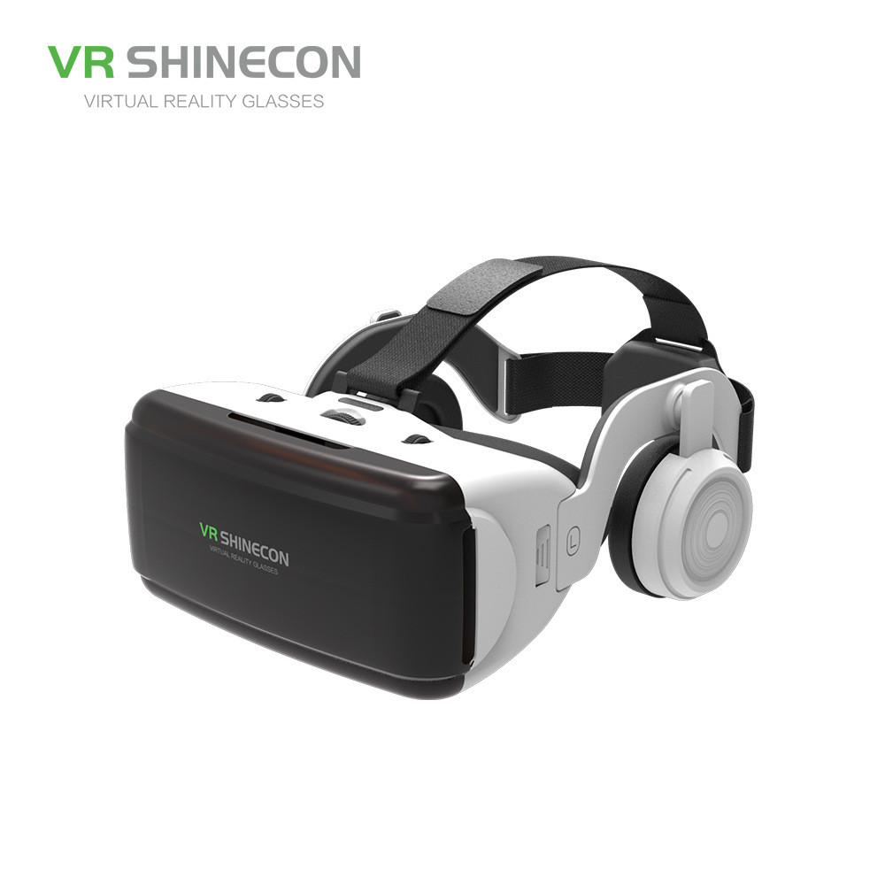 VR Shinecon 3D Virtual Reality Headset Glasses Helmet with Lens ...