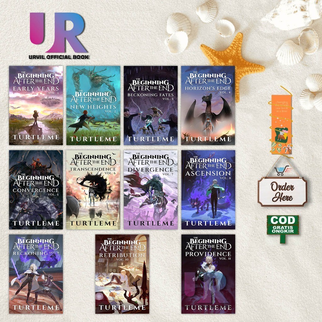 The Beginning After The End (11 book series) By TurtleMe & Elayne ...