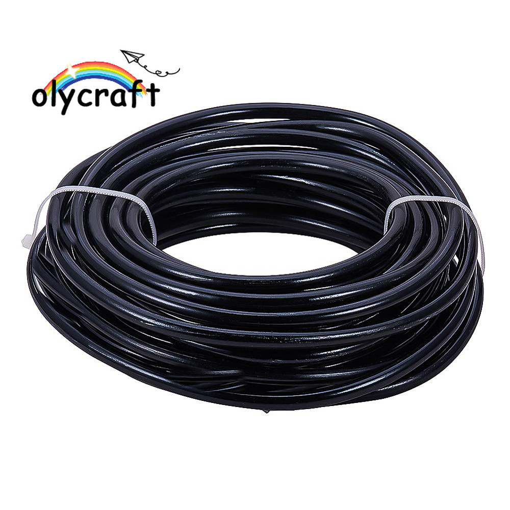 1Bundle Round Aluminum Wire Black 3 Gauge 6mm 500g/bundle | Shopee Malaysia