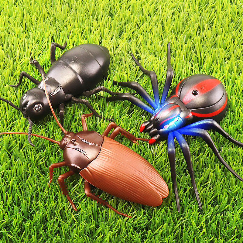 Rc Insect Remote Control Animal Spider Toy Kit for Kids Adults Electric ...