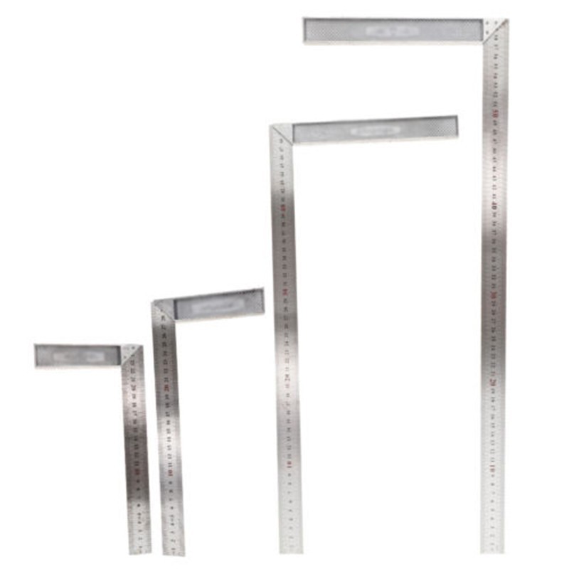 {DRHT} NEW Construction Carpenter Ruler L Shape Angle Square Ruler ...