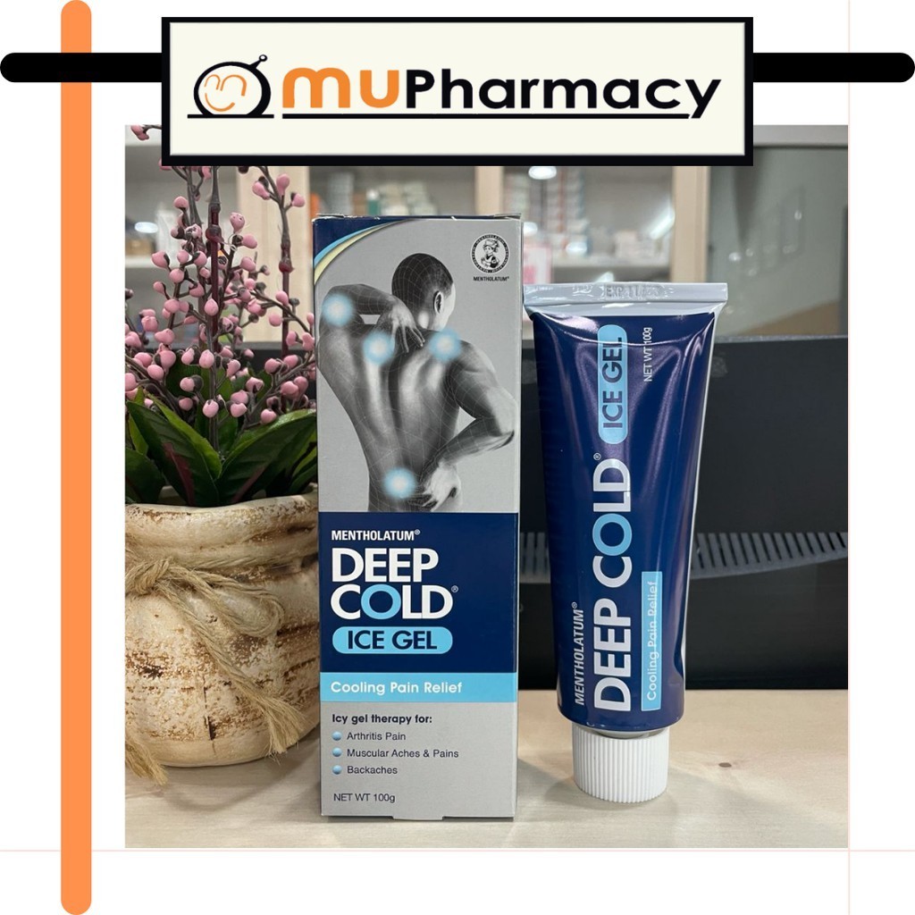 Mentholatum Deep Cold Ice Gel 100G | Shopee Malaysia