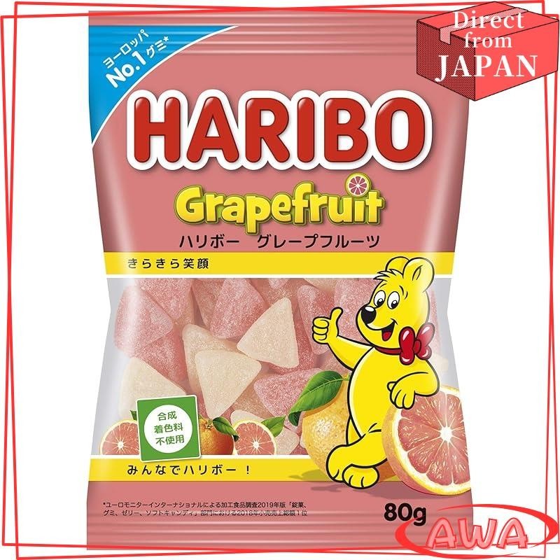 Haribo, grapefruit flavored, 80g x 8 bags | Shopee Malaysia
